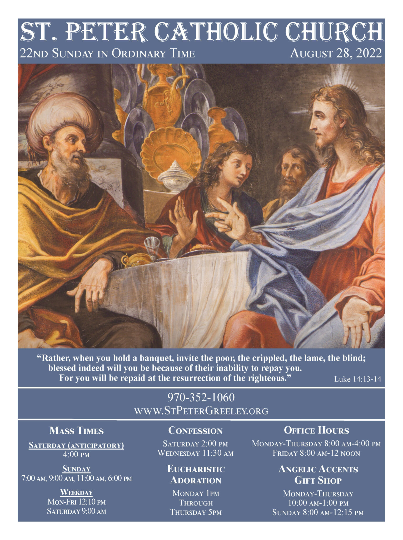 Bulletins | St. Peter Catholic Church