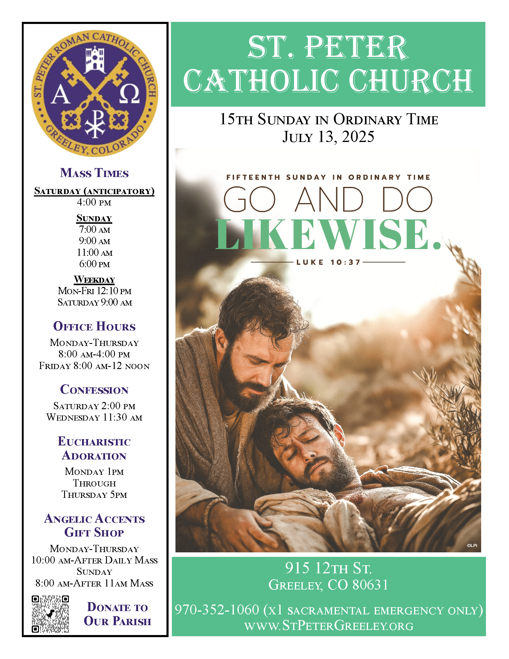 Bulletins | St. Peter Catholic Church